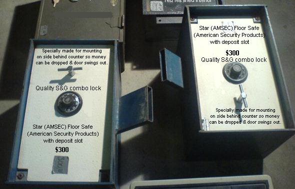 STAR AMSEC FLOOR SAFE (559) 675-3346